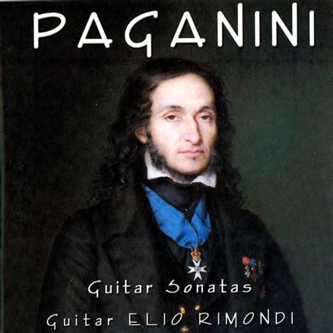 Ploy Vault Cat Nicolo Paganini Guitar Sonatas Elio Rimondi