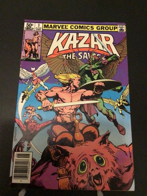 Ka Zar The Savage 3 Newsstand Edition 1981 Comic Books Bronze