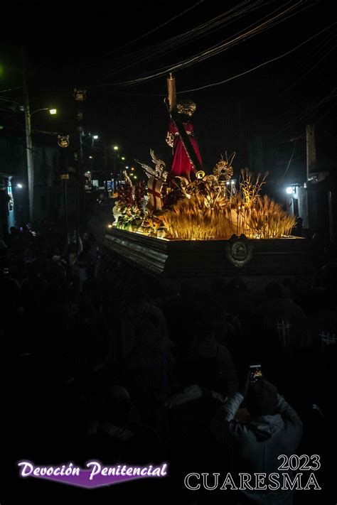Devoción Penitencial Procesión de Jesús Nazareno El Dulce Rabí Jocotenango
