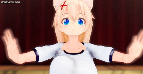 アニぱい 朝から体操着キリアちゃんで「くるっと回ってはーと」 Popypopyのうごイラ Pixiv