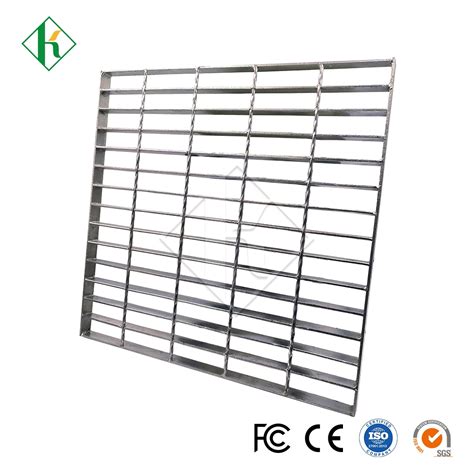 Kaiheng Metal Grating Factory 25 Galvanized Steel Grating China Removable Galvanized Steel