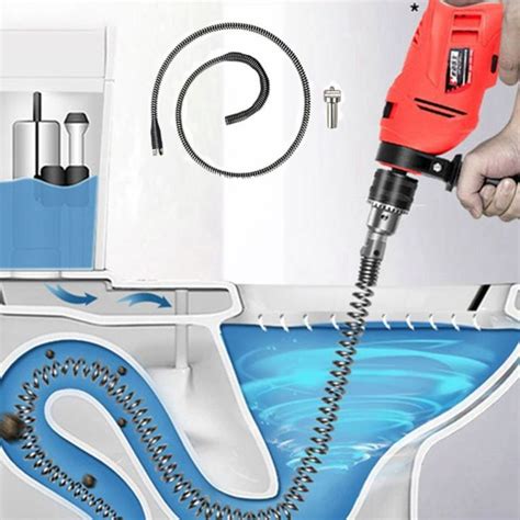 Amber 100cm Practical Sewer Sinks Basin Pipeline Clogged Remover With