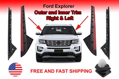 Ford Explorer Windshield Trim
