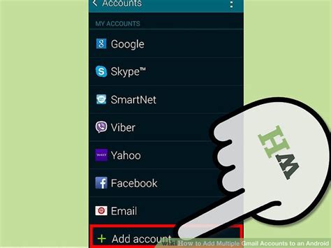 How To Add Multiple Gmail Accounts To An Android Steps How To Add Multiple Gmail Accounts To An Android Steps