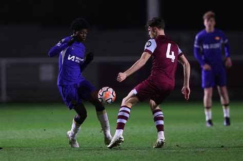 West Ham United U21 V Chelsea U21 Match Official Site Chelsea
