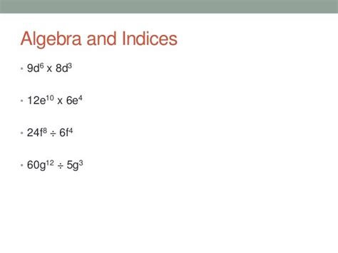 Index Laws Ppt