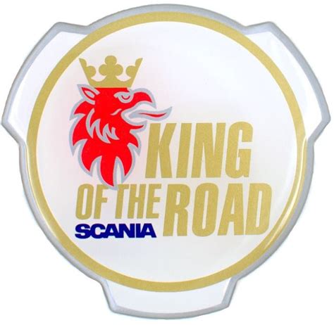 Nabenaufkleber King Of The Road Scania Truck Accessoires