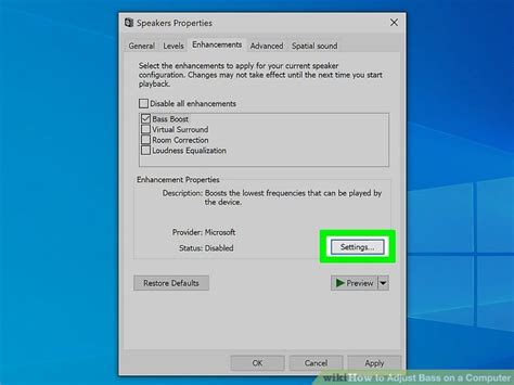 Ways To Adjust Bass On A Computer Wikihow
