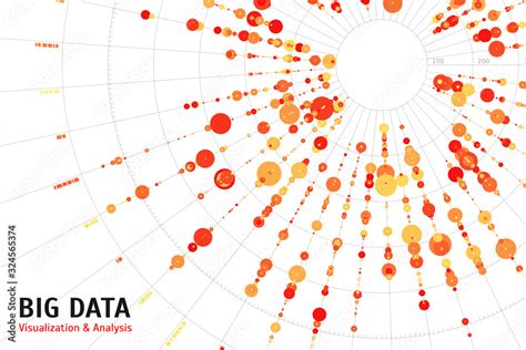 Big Data Concept Visualization Abstract Data Diagram Complex