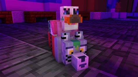 Roxanne Wolf And Glamrock Chica In Minecraft Fnaf Sbminecraft Youtube