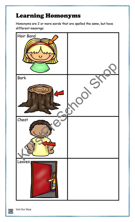 Homonyms Homophone Worksheets Worksheets Library
