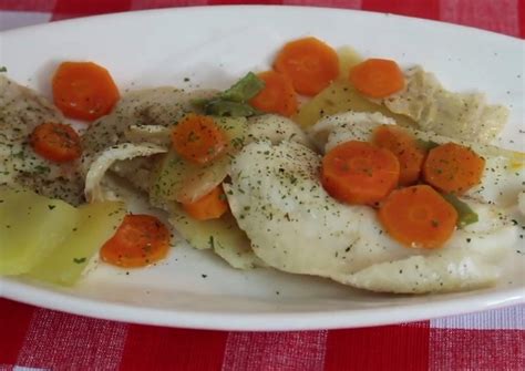 Merluza En Papillote Receta De Jonathan Urbano Cookpad
