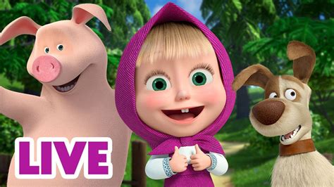 masza i niedźwiedź po rosyjsku Youtube Kids