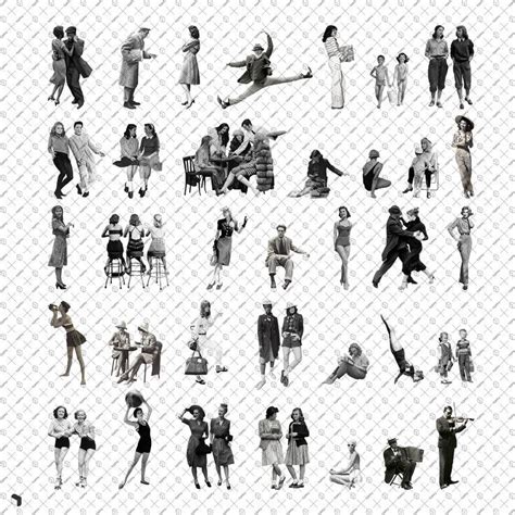 Cut Out Print Human Size Black And White Google Search In 2024