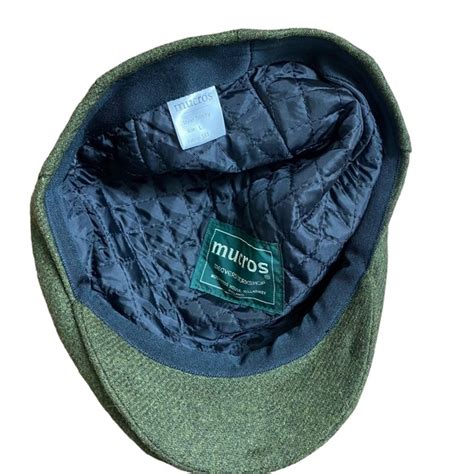 Mucros Weaver Accessories Mucros Weavers Irish Flat Cap Mens Tweed Hat Trinity Cap Made In