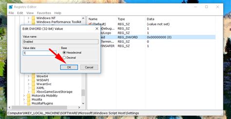Enable Disable Windows Script Host Access