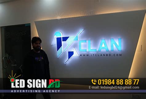It Office Acrylic And Glass Name Plate