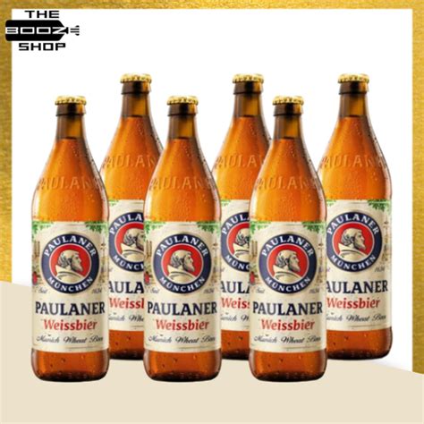 Paulaner Hefe Weissbier Naturtrub 330ml Bottle X 6 Lazada Ph