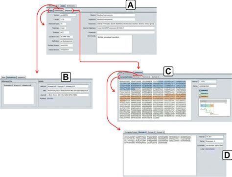 Ncbi Details Tab A Main Tab Of Ncbi Details Tab B References Tab Of
