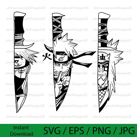 Anime Svg Kakoshi Svg Naturo Svg Sensei Svg Manga Svg Japanese Svg