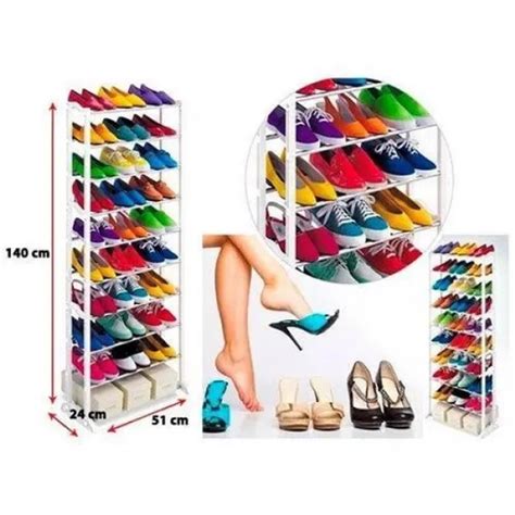 Полиця для взуття тумба для взуття Amazing Shoe Rack Стійка органайзер для зберігання 30 пар