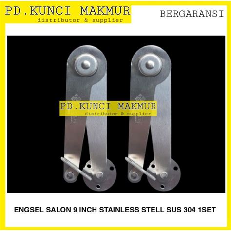 Jual Engsel Salon Premiun 9inch Stainless Stell Sus 304 Engsel Jungkit