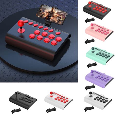Lanema Game Joystick Rocker Bt Wire Connection Arcade Console Fighting