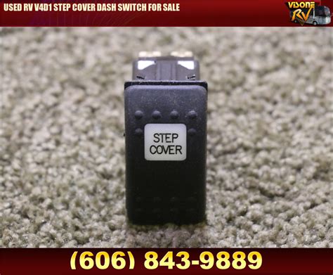 Rv Components Used Rv V4d1 Step Cover Dash Switch For Sale Switches