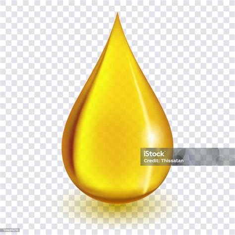 油滴或蜂蜜在透明背景上分離為工業和石油概念向量插圖向量圖形及更多水滴圖片 水滴 潤滑油 一個物體 Istock