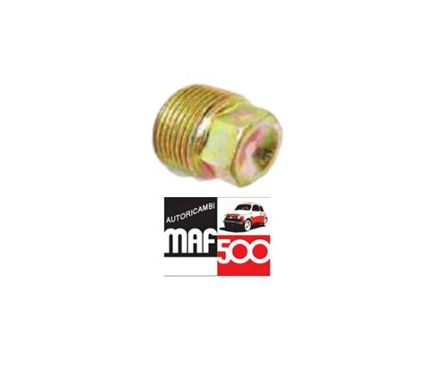 Tappo Scarico Olio Coppa Motore FIAT 500 N D F L Tappo Scarico Olio