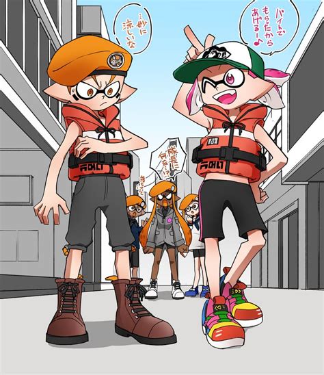 「コロイカ」おしゃれまとめの人気アイデア｜pinterest｜むかんけいのひと スプラトゥーン かわいい ポケモン かわいい かわいいイラスト