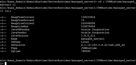 Weblogic Server 12213 Scripting Tool Wlst Blog About Oracle