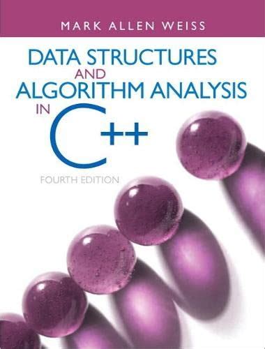 Data Structures And Algorithm Analysis In C 9780132847377 Weiss Mark Books
