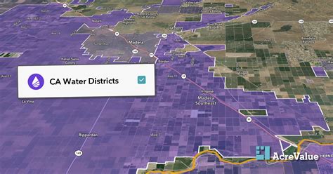 Understanding The Water Districts Layer Acrevalue