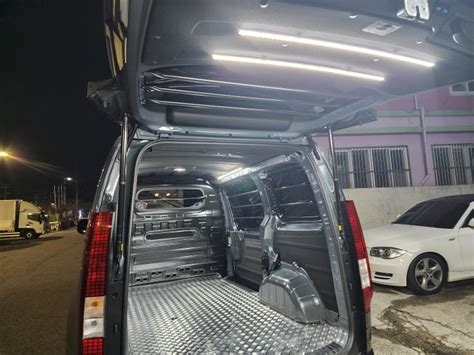 부산 사상구 신차패키지 적재함 알루미늄 바닥 썬팅 스타리아 밴 작업등 실내등 현대 스타리아 3밴 네이버 블로그