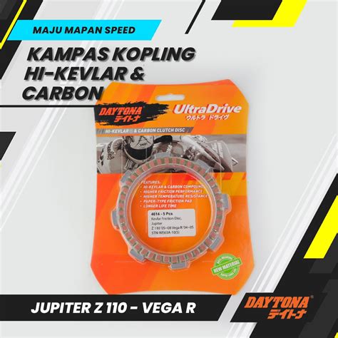 Jual Kampas Kopling Jupiter Z 110 Vega R 4614 Daytona Hi Kevlar