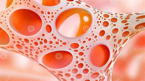 Abstract Coral Organic Network Structure 3d Render Royalty Free Image Stock Illustration