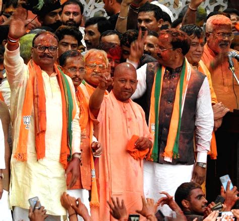 Lucknow Uttar Pradesh State Chief Minister Yogi Adityanath Deputy