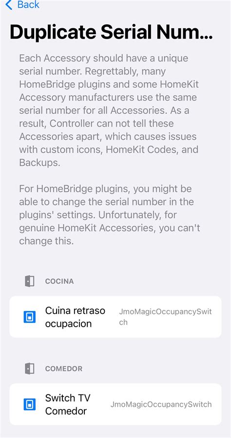 Characteristic Serial Number Issue Archanglmr Homebridge