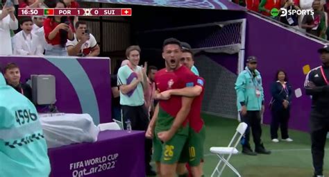 Portugal Vs Suiza Gol De Ramos El Reemplazo De Cristiano Ronaldo