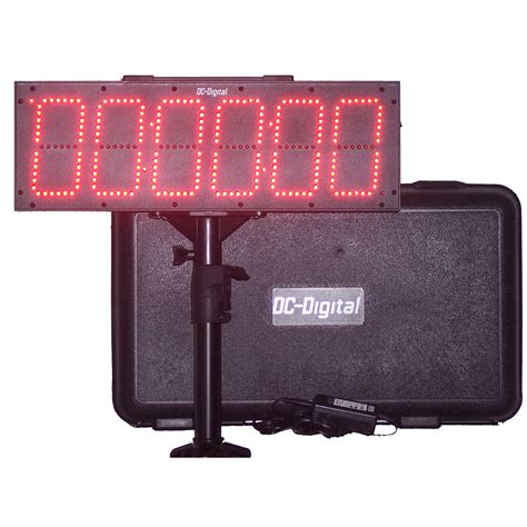 DC UT BTC Portable Inch LED Digits Multi Function Multipurpose Sport Counts Up