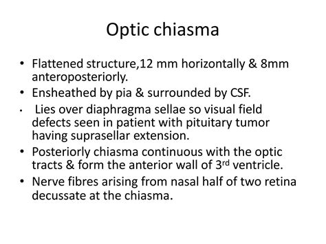 Visual Pathway And Its Lesions Pptx
