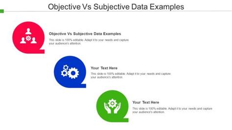 Objective VS Subjective Reality PowerPoint Presentation And Slides