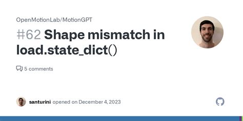 Shape Mismatch In Loadstatedict · Issue 62 · Openmotionlab