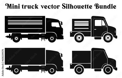 Vector Car Silhouettes Bundle Set Of Car Vector Silhouette Clipart