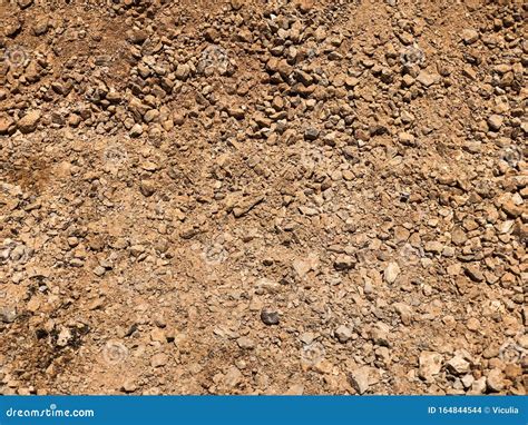 Earth With Dust And Sand Mixed Close Up Stock Photo Image Of Nature Gravel