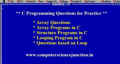 Computer Science Junction On Linkedin C Programming Questions For