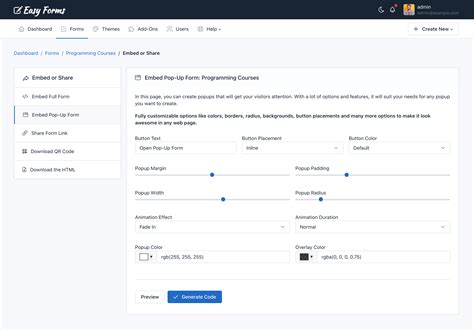 Form Manager Forms Easy Forms