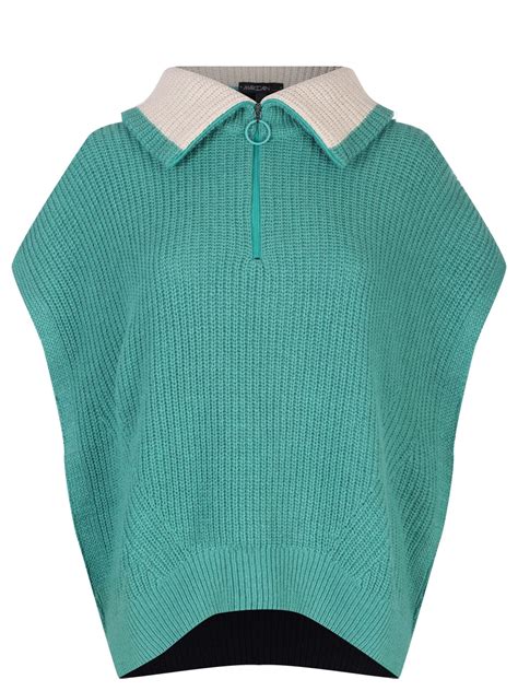 Жилет вязаный от Marc Cain за 36 190 рублей со скидкой 30 цвет зеленый артикул Vs 42 04 M20