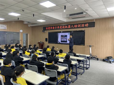 科普活动东莞市青少年竞技机器人培训 活动视觉控制专场顺利举行 东莞理工学院科技创新研究院